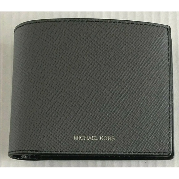 Michael Kors | Bags | New Michael Kors Harrison Mens Slim Billfold ...
